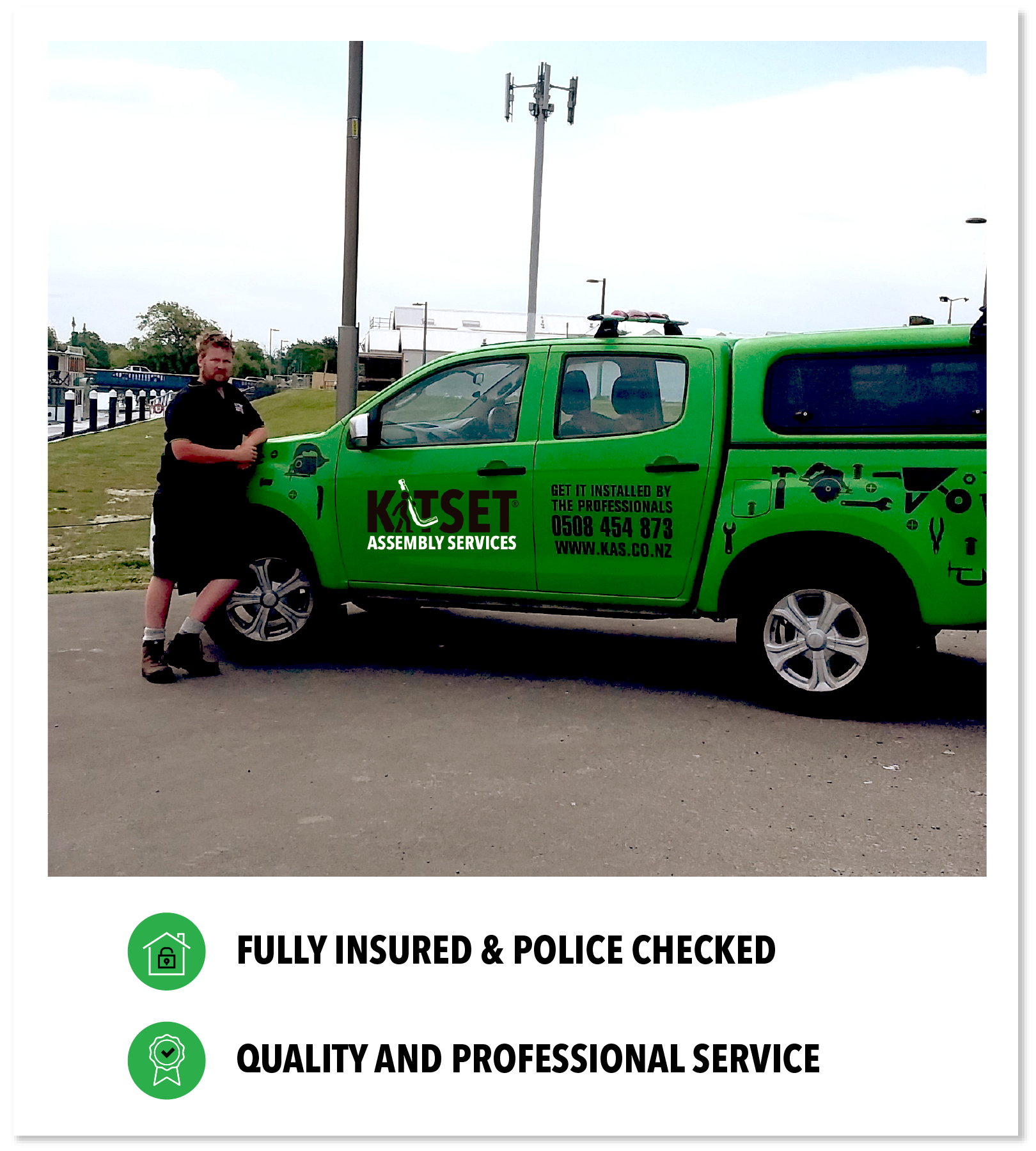 Our Team I Kitset Assembly Services I Andrew